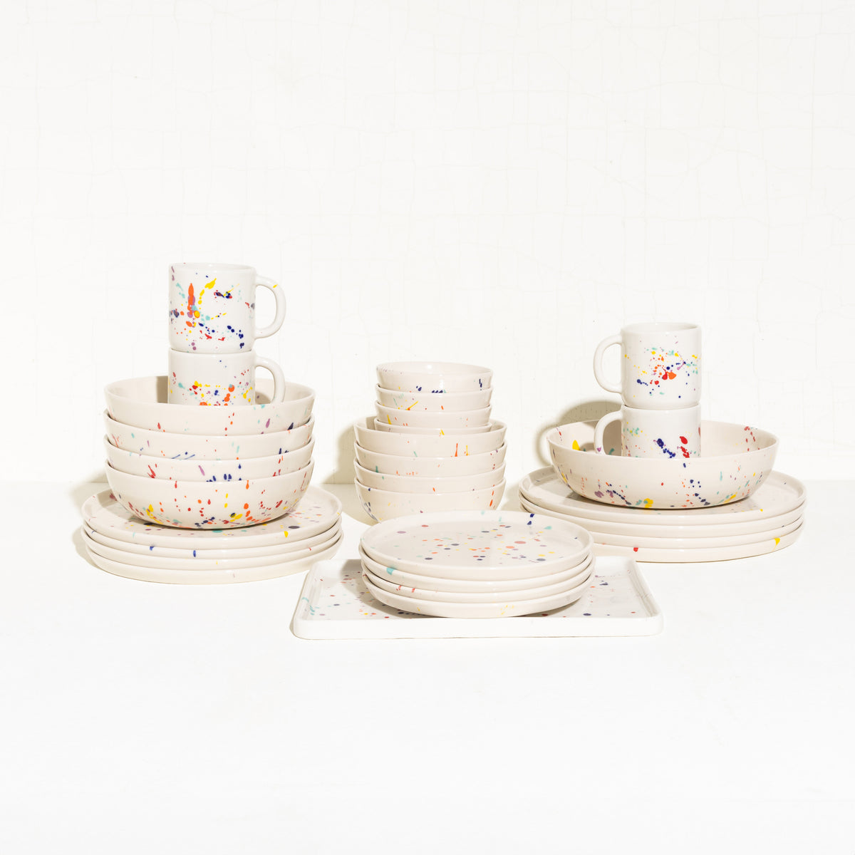 The Dinner Party: 30 Piece Set in Confetti – Felt+Fat