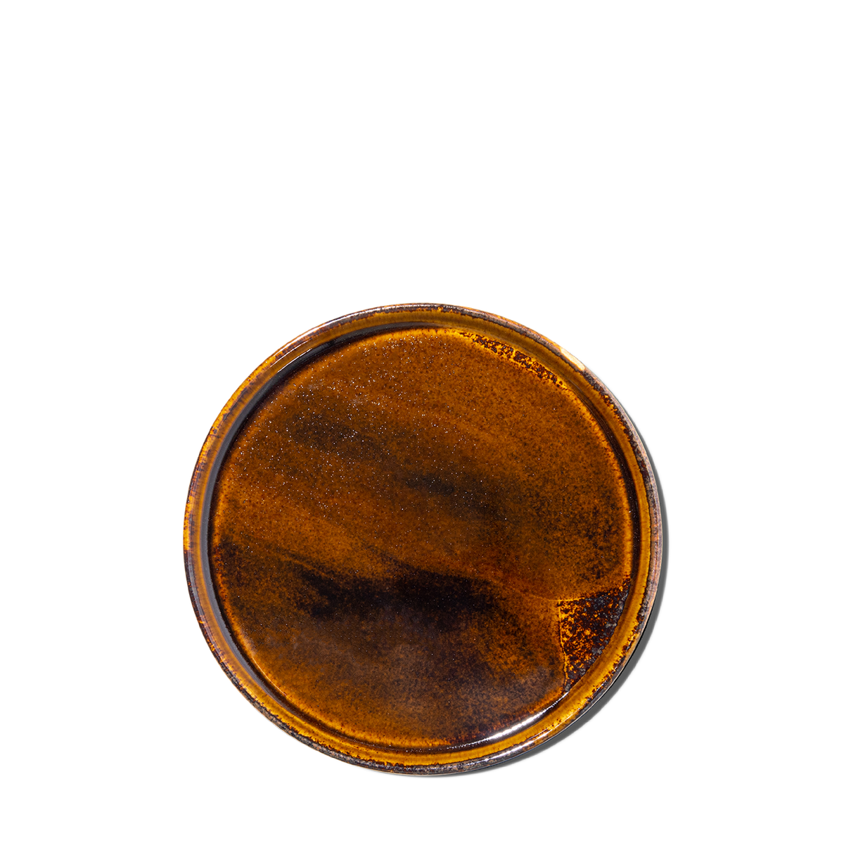 8" Snack Plate in Tenmoku – Felt+Fat